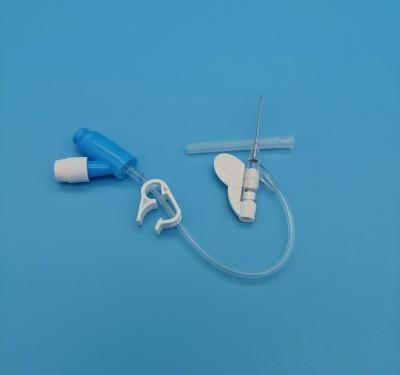 China 22G Y Type Disposable Iv Cannula Blue Routine Infusion Positive Pressure For Adults for sale