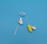 China Positive Pressure Y Type Disposable Yellow 24 Iv Cannula For Pediatric Neonatal Infusion for sale