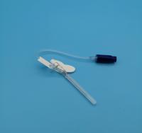 China 22G Disposable Butterfly Positive Pressure Type Iv Cannula Routine Infusion For Adults Blue for sale