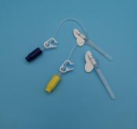 China 22G Disposable Butterfly Positive Pressure Type Iv Cannula Routine Infusion For Adults Blue for sale