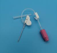 China Pink Disposable Iv Cannula 20G Butterfly Type Positive Pressure Emergency Infusion Blood Transfusion for sale