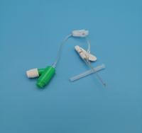 China 18G Y Positive Pressure Type Disposable Iv Cannula Surgical Infusion/Blood Transfusion Green for sale