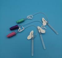 China 26G Butterfly Positive Pressure Type Disposable Iv Cannula Tiny Blood Vessels Purple for sale