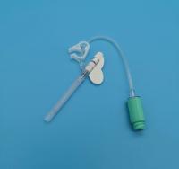 China 18G Butterfly Positive Pressure Type Disposable Iv Cannula Surgical Infusion/Blood Transfusion Green for sale