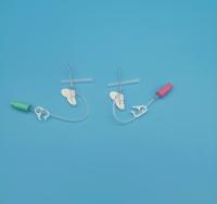 China 18G Butterfly Positive Pressure Type Disposable Iv Cannula Surgical Infusion/Blood Transfusion Green for sale