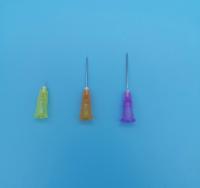 China Yellow Disposable Hypodermic Needles Syringe Out Diameter 0.9mm 20G for sale