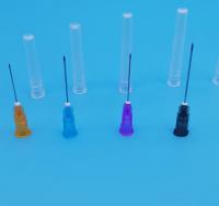 China Black Hypodermic Needle Disposable Sterile Out Diameter 0.7mm 22G for sale