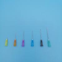 China Disposable Pink Syringe Needle Side Hole Out Diameter 1.2mm 18G for sale