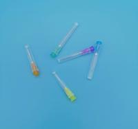 China Side Hole Out Diameter 3.4mm 10G Disposable Veterinary Needles Syringes Olive Green for sale