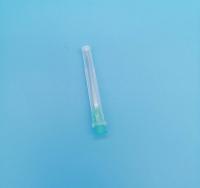 China Side Hole Out Diameter 3.4mm 10G Disposable Veterinary Needles Syringes Olive Green for sale