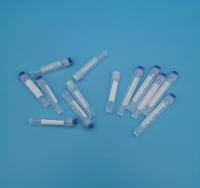 China 1.5ml Medical PP Serum Sample Tube Set Sterilized Blue EDTA Plain Tube for sale