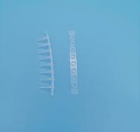 China 8 Strip Tube Pcr Tubes 0.1 Ml Transparent For Medicine Field for sale