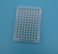 China Magnetic Sleeve Deep Well PCR Plates Sterilization Transparent 96-Well Pointed Bottom for sale