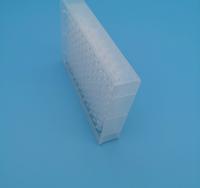 China Work Shaped Deep Well PCR Plates Round Bottom Transparent 96 Well Plate for sale