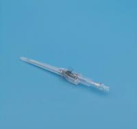 China 22G Deep Bule Safety I.V.Catheter Cannula With Small Wings CE ISO For Beauty Clinics Class III Instrument Classification for sale