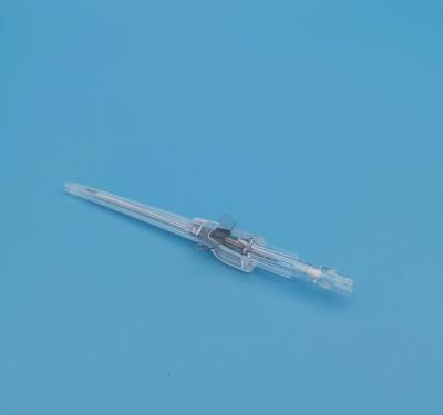 China 22G Deep Bule Safety I.V.Catheter Cannula With Small Wings CE ISO For Beauty Clinics Class III Instrument Classification for sale