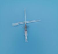 China 22G Deep Bule Safety I.V.Catheter Cannula With Small Wings CE ISO For Beauty Clinics Class III Instrument Classification for sale