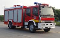 China ISUZU A Type Foam Fire Truck 177kW 4x2 with 5700L Water Tank and 300kg Foam Capacity for Emergency Rescue for sale