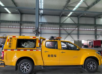China 4x4 Rescue Drainage Emergency Vehicle with 5000m³ Capacity and 400m³/h Pump Flow Rate for Flood Control for sale