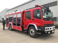 China ISUZU 6 Ton Foam Fire Fighting Truck with 5700kg Water Tank and 300kg Foam Capacity for Urban Fire Protection for sale