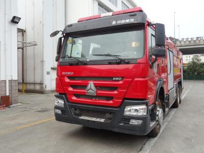 China HOWO 6x4 Heavy Duty Water Foam Fire Truck 15000L Capacity 276kW Engine for sale