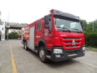 China Howo 276kW Foam Fire Engine Truck 17 Ton 6x4 Multifunctional Fire Fighting Vehicle for sale