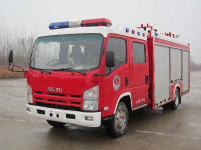 China ISUZU 4x2 Water Foam Fire Rescue Vehicle 4 Ton 3000L Water 1000L Foam for sale
