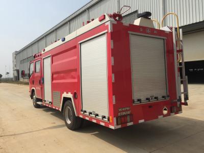 China ISUZU 139KW 4x2 Foam Fire Truck with 4000L Capacity and EURO 6 Engine for sale