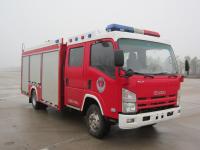 China ISUZU 4x2 Foam Fire Fighting Truck 4000L 190HP Euro 6 Fire Engine for sale