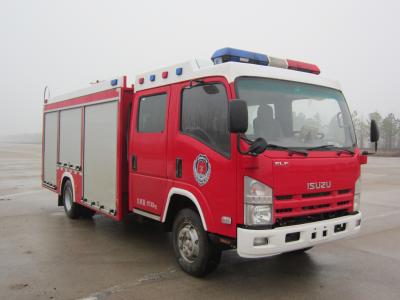 China ISUZU 4x2 Foam Fire Fighting Truck 4000L 190HP Euro 6 Fire Engine for sale