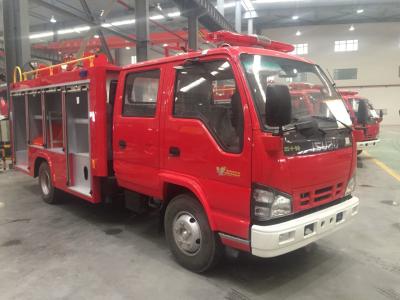 China ISUZU 88kW 2000L Foam Water Fire Fighting Truck Mini Fire Vehicle for sale