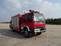 China ISUZU 177kW 4X2 Emergency Rescue Fire Truck with 5 Ton Crane - 18000kg GVW Euro 5 for sale