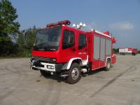 China ISUZU 240hp 6 Wheel Emergency Rescue Fire Truck with 5 Ton Crane - 18000kg GVW, Euro 5 Emission for sale