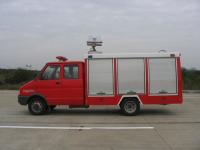 China IVECO 130hp 4x2 Emergency Rescue Fire Truck with 10kW Generator and 5m Lifting System for sale