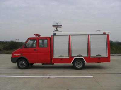 China IVECO 130hp 4x2 Emergency Rescue Fire Truck with 10kW Generator and 5m Lifting System for sale