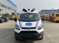 China Transit Guardian Diesel Ambulance Euro VI Emission 90kW Engine 3300mm Wheelbase for Patient Transport for sale