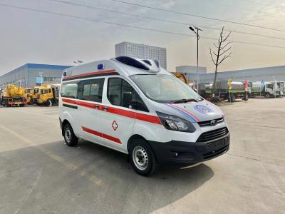 China Ford Transit Diesel Patient Transfer Ambulance - 90kW Engine, 156km/h Speed for Hospital Emergency Centers for sale