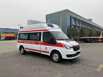 China Transit PRO Guardian Diesel Ambulance - 103kW Power, 3300mm Wheelbase, Euro VI Emission Standard for Hospital Emergency Response for sale