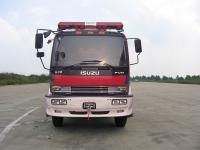 China ISUZU 177kw Emergency Rescue Fire Truck with XCMG 5t Crane - 18000kg GVW Euro 5 for sale