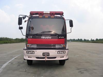 China ISUZU 177kw Emergency Rescue Fire Truck with XCMG 5t Crane - 18000kg GVW Euro 5 for sale