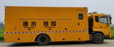 China 5000m³ Capacity Drainage Rescue Emergency Vehicle with 10x500m³/h Pumps and 280KW Generator for sale