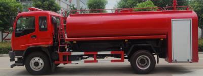 China ISUZU 240HP 6-Wheeled Fire Truck with 10T Water Tank Capacity and 40L/s Flow Rate for sale