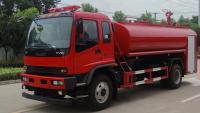 China ISUZU 240HP Heavy Duty Fire Truck 10800L Water Tank Capacity for sale
