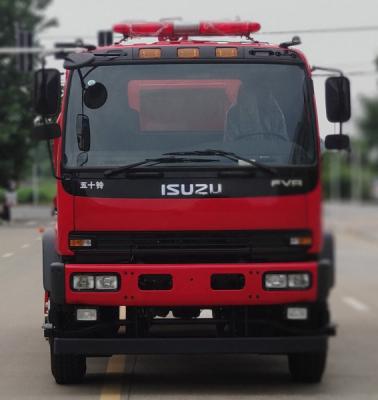 China ISUZU 10 Ton Water Tank Fire Truck 240HP 6x4 Euro 5 Fire Fighting Vehicle for sale