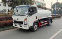China HOWO 3800mm Wheelbase Water Tank Truck with 8 Cubic Meter 8000L Capacity for Emergency Response for sale