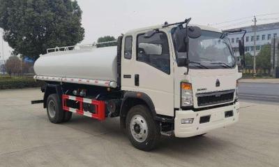 China HOWO Diesel Water Storage Truck 4700mm Wheelbase 12 Cubic Meter Capacity 12 Tons Multipurpose Vehicle for sale