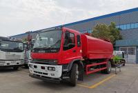 China ISUZU FVR Water Tank Truck 13 Cubic Meter 10000L Capacity with 205kW Engine and Euro V Emission for sale