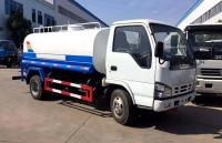 China ISUZU FVR Water Tank Truck 5000L Capacity 13 Cubic Meters 5 Tons Payload Euro V Diesel Engine for sale