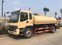 China ISUZU FVR Water Transport Truck 13 Cubic Meter 13 Tons Capacity with 240kW Engine and Euro V Emission Standard for sale
