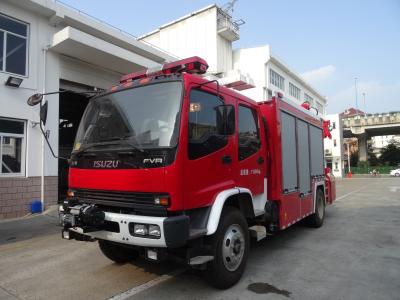 China ISUZU 240HP 6-Wheeled Emergency Rescue Fire Truck with 5 Ton Crane - 18000kg GVW Euro 5 for sale